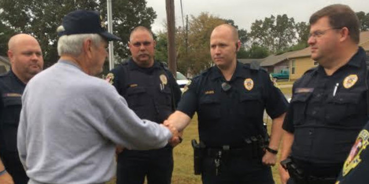 Alabama police department goes out of its way to honor 83-year-old ...