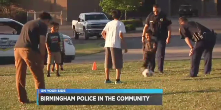 These awesome Alabama cops responded to complaints about kids playing ...