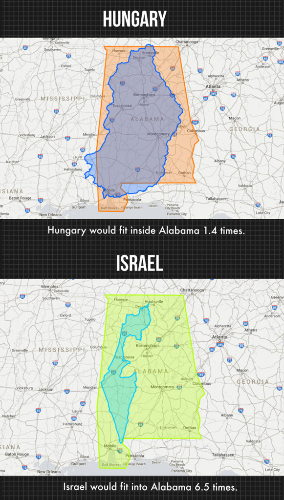 Here's how Alabama compares to countries all over the world ...