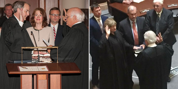 Official Robing Ceremony Held for Stuart and Sellers on Alabama Supreme ...