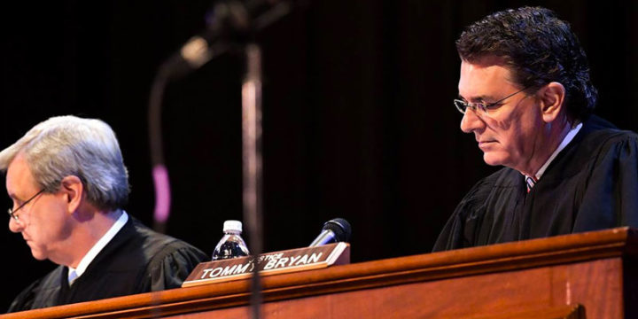 Justice Tommy Bryan has announced his bid for re-election ...