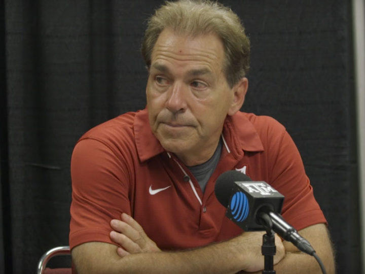 That time Nick Saban chewed me out at a press conference - Yellowhammer ...