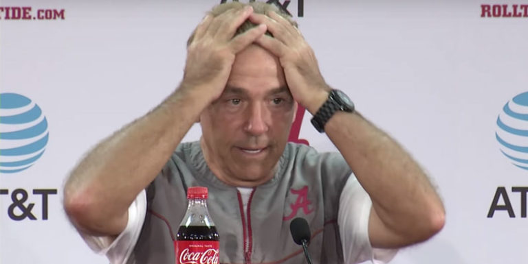That time Nick Saban chewed me out at a press conference - Yellowhammer ...
