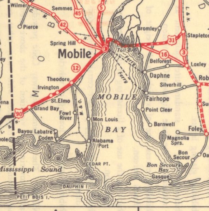 Crossing Mobile Bay – a century-old problem for southwest Alabama ...