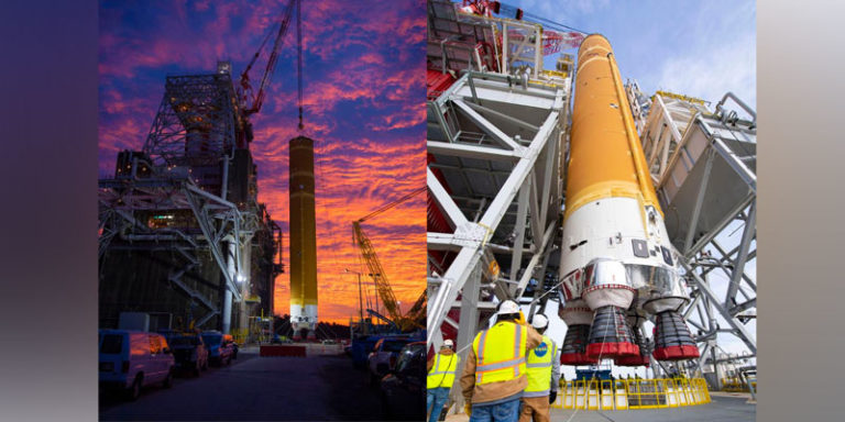 Watch: Space Launch System and Orion spacecraft prepped for final phase ...