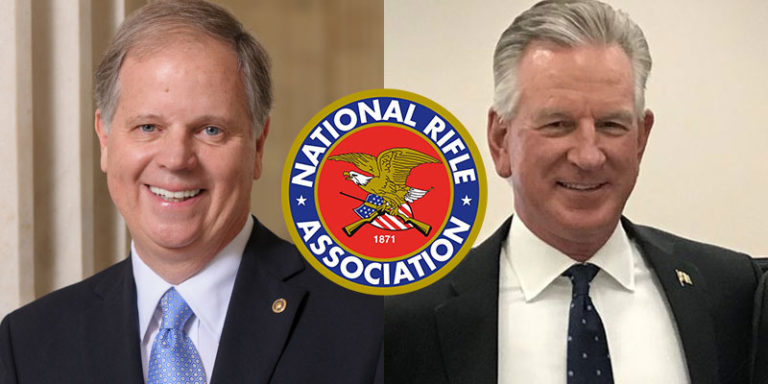 Tommy Tuberville lands highest possible NRA rating, Doug Jones gets a ...