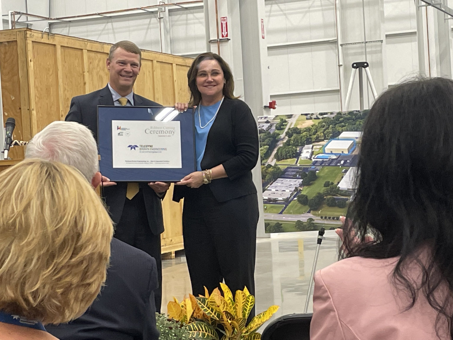 Teledyne Brown Engineering unveils high bay manufacturing facility to ...