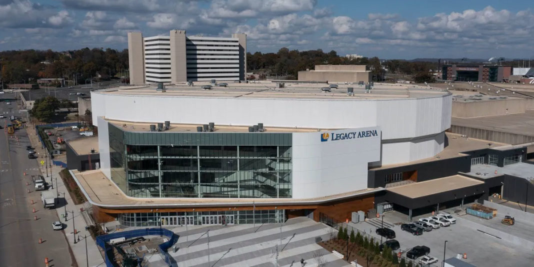 A look at the revamped Legacy Arena at the Birmingham-Jefferson ...
