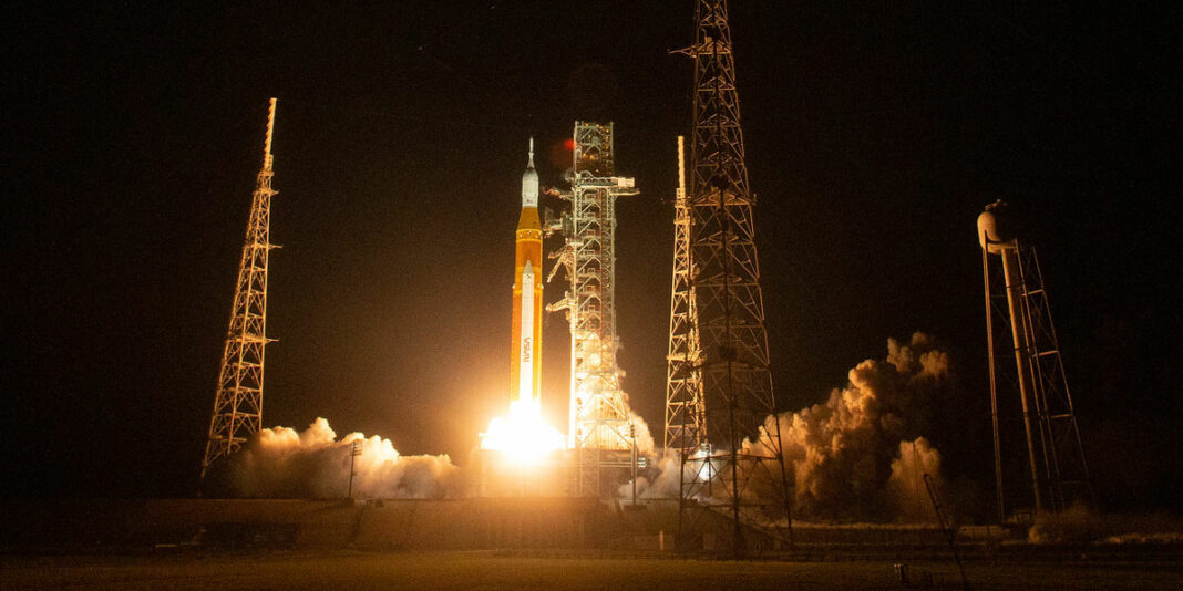 NASA’s newest rocket, SLS, blasts off with Alabama DNA