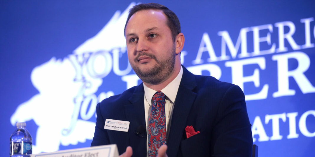 Andrew Sorrell to drop back to State Auditor in 2026 rather than ...