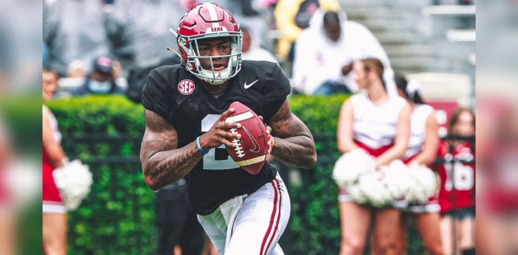 Milroe on stepping up for Bama: 'First thing was talk to God ...