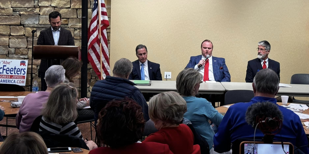 Rep. Palmer defends record against conservative challengers in ...