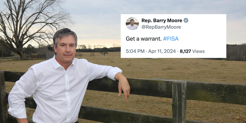 Barry Moore speaks out against surveillance bill before passage by U.S. House - Yellowhammer News