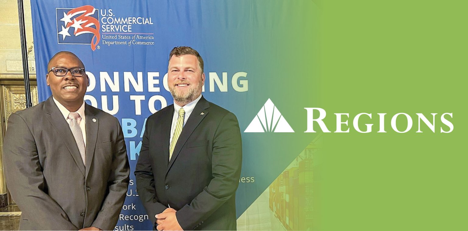 Regions Bank receives prestigious export award from U.S. Department of Commerce for first time ...