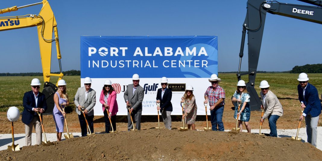 Baldwin County breaks ground on Port Alabama Industrial Center, the ...