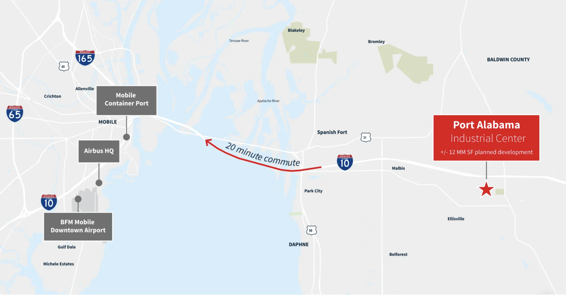 Baldwin County breaks ground on Port Alabama Industrial Center, the ...