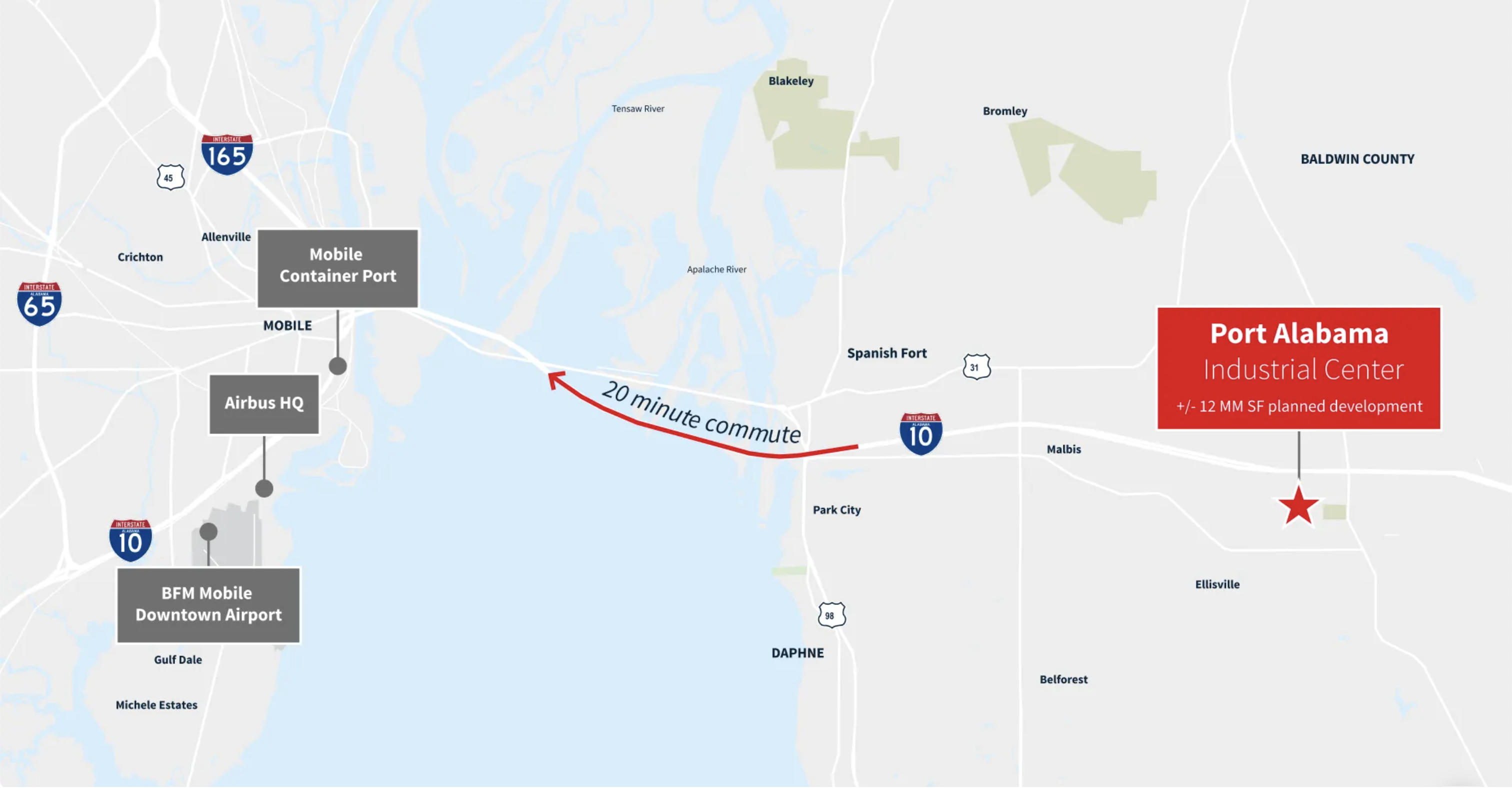 Baldwin County breaks ground on Port Alabama Industrial Center, the ...