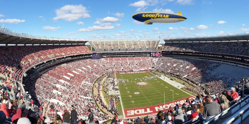 Goodyear blimp to fly over Tuscaloosa during Alabama-Georgia game ...