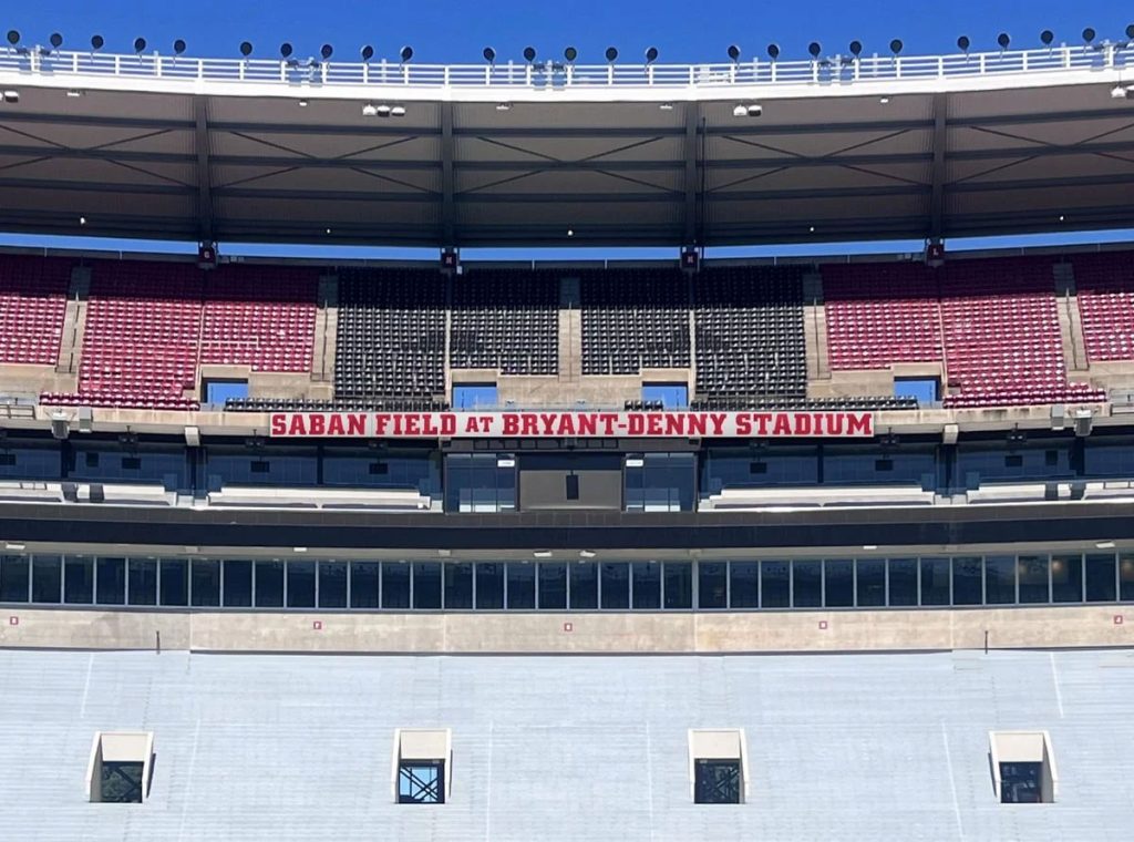 Saban Field at Bryant-Denny Stadium to be dedicated at University of ...