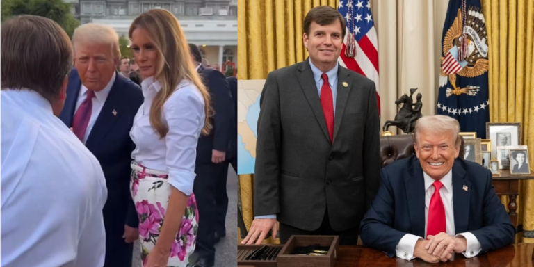 WATCH: President Trump tells Rep. Dale Strong Space Command is coming ...