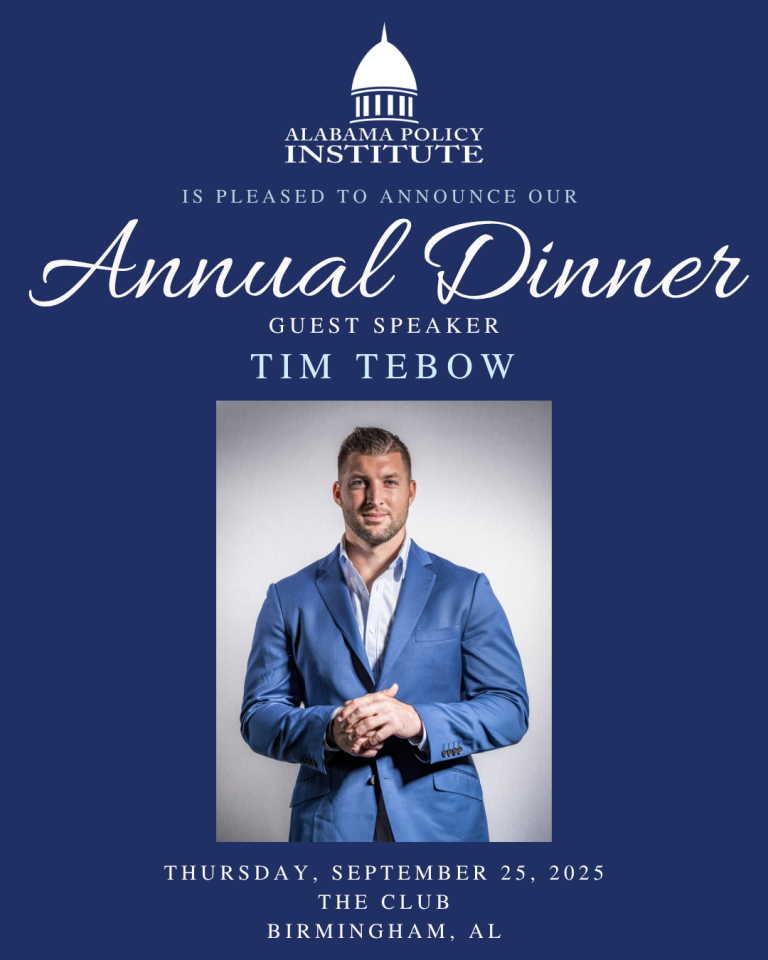 Tim Tebow to headline Alabama Policy Institute’s 2025 Annual Dinner ...