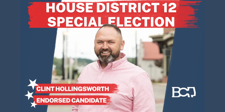 Clint Hollingsworth receives BCA endorsement in House District 12 ...