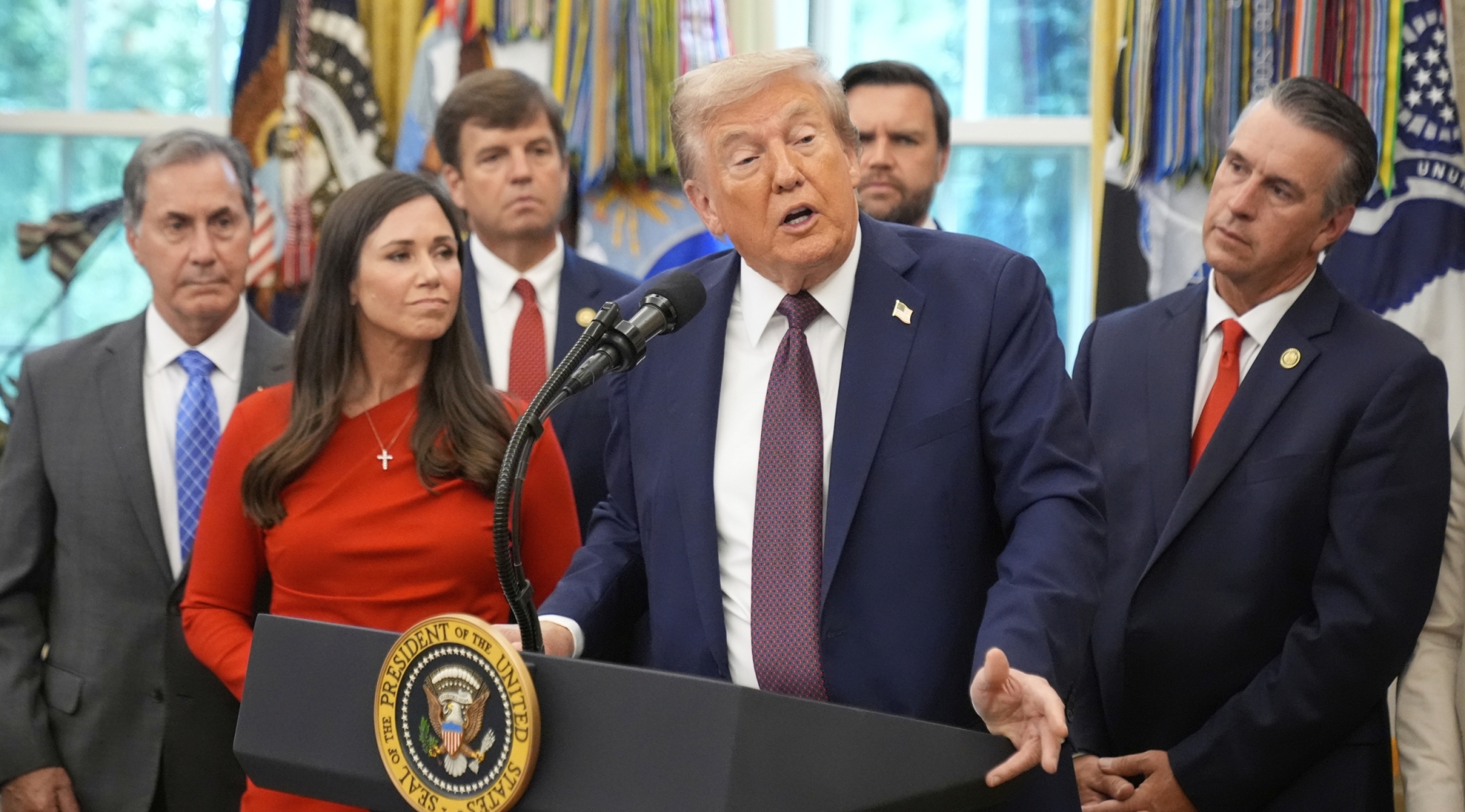 'They fought harder for it than anybody else': President Trump credits Alabama's GOP elected ...