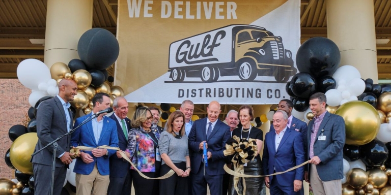 Gulf Distributing opens new $60 million headquarters in downtown Mobile ...