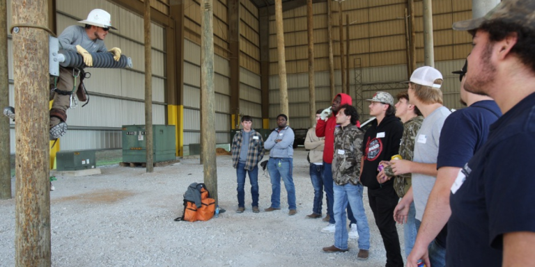 Alabama Power showcases utility careers to students at Lineworker ...