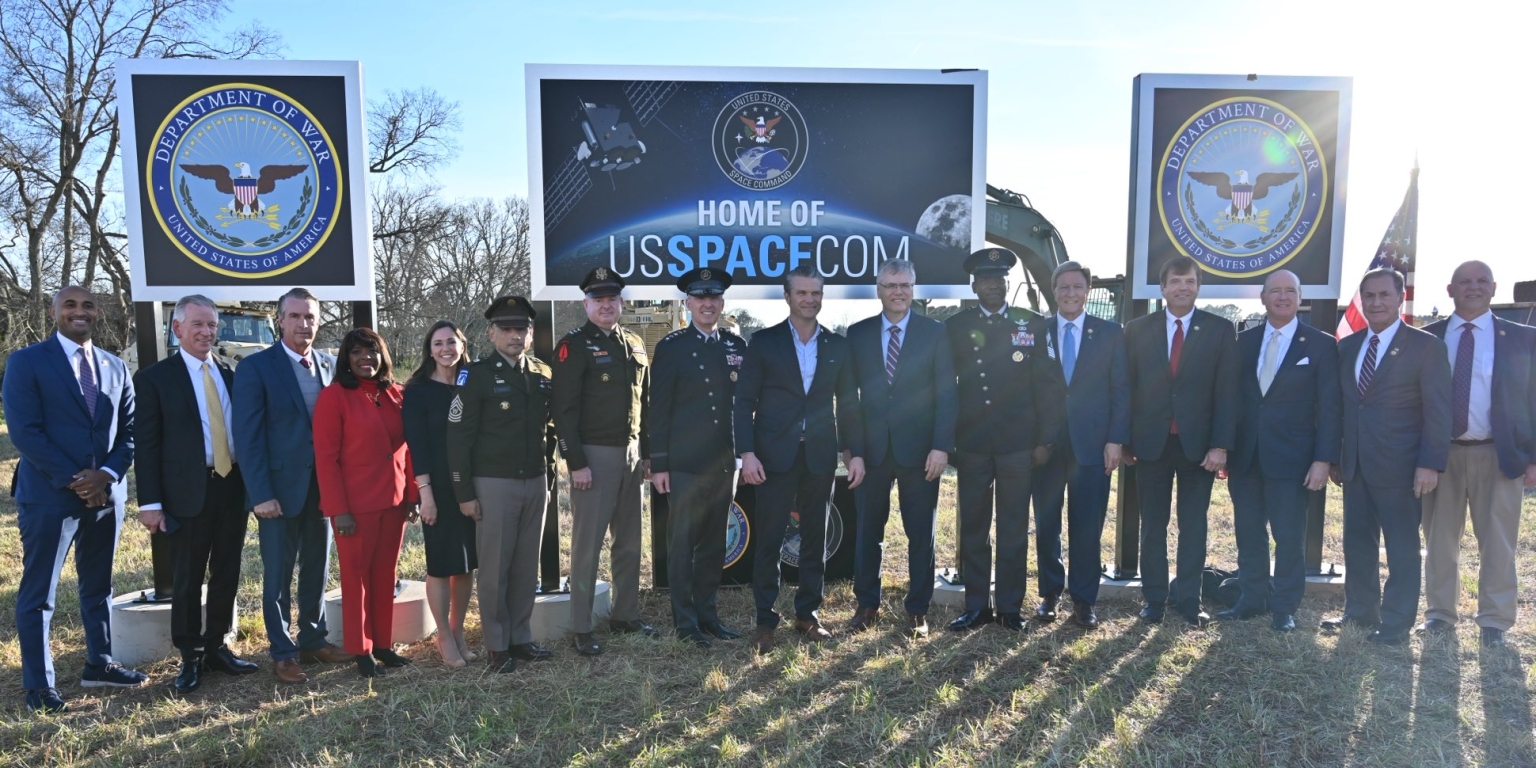 U.S. Secretary of War visits Huntsville to mark future permanent Space ...