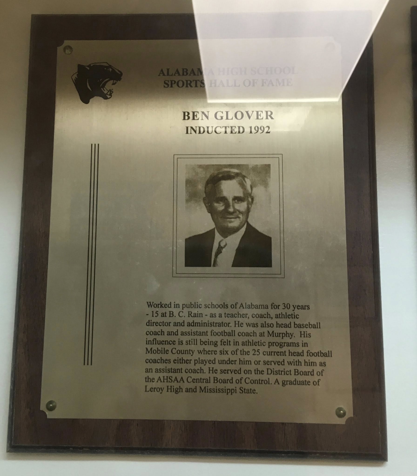Beloved coach, principal Ben Glover dies at 89 in Mobile, influenced ...