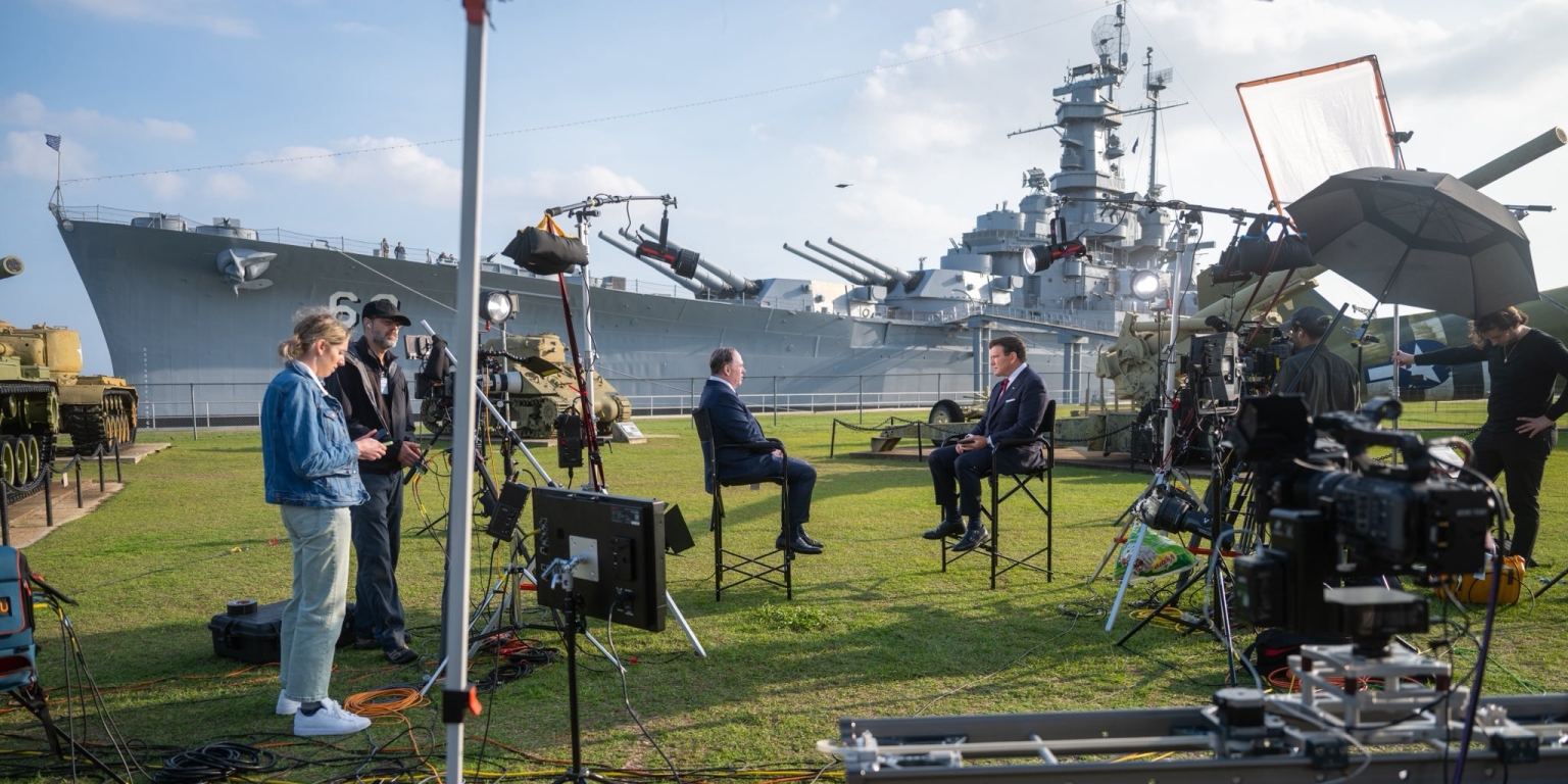 U.S. Navy Secretary joins Fox News’ Bret Baier live from Mobile’s USS ...