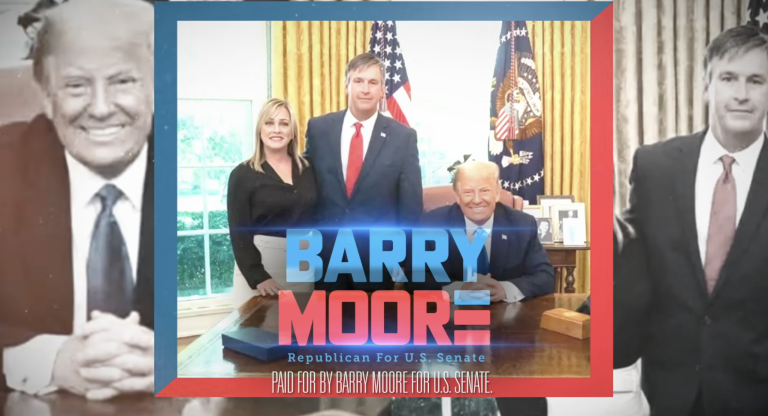 'Just the beginning': Barry Moore touts Trump endorsement in first TV ...